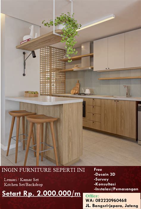 Desain Kitchen Set Minimalis Model Minimalis Ruangan Kecil Cv Putra
