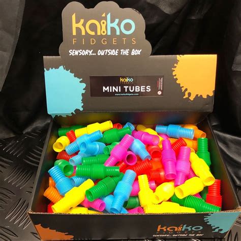 Box Of 120 Mini Pop Tubes — Kaiko Fidgets Australia Pty Ltd