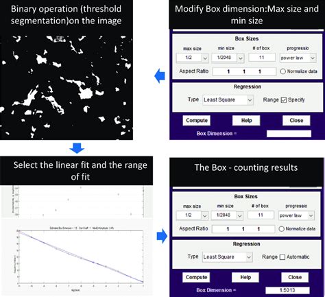 Box Counting Calculation Process Download Scientific Diagram