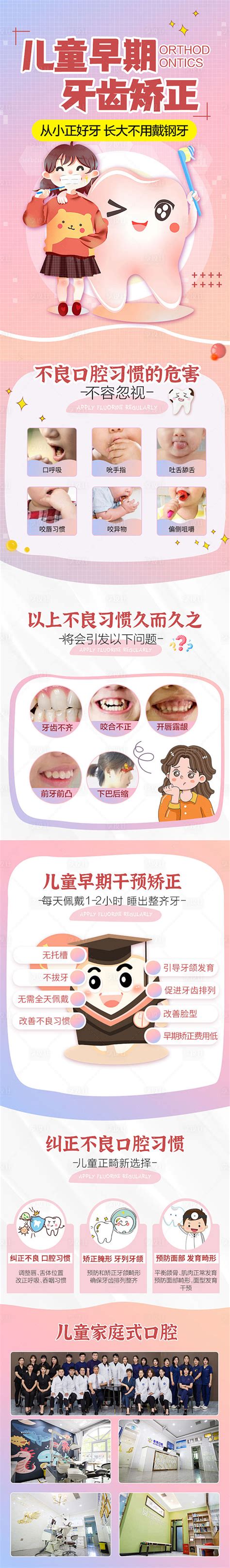 儿童牙齿矫正口腔 源文件
