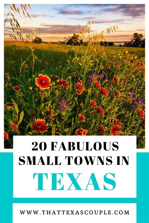 20 Fabulous Small Towns In Texas You Must Visit Texas Towns Travel Usa Texas Travel