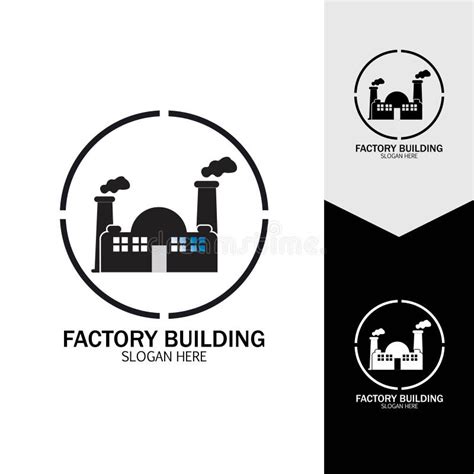 Factory Building Icons Vector Stock Vector Illustration Of House Government 259342601