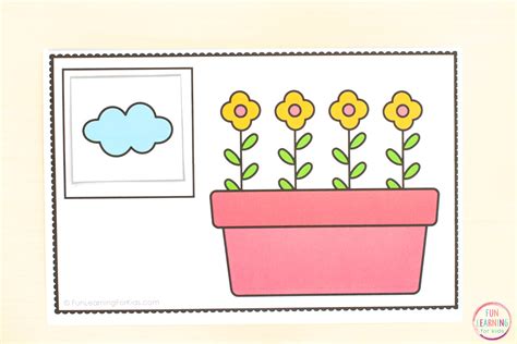 Spring Flower Phoneme Segmentation Mats