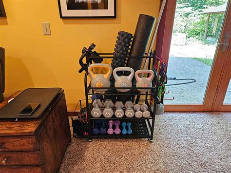 Home Gym Storage Rack Ideas