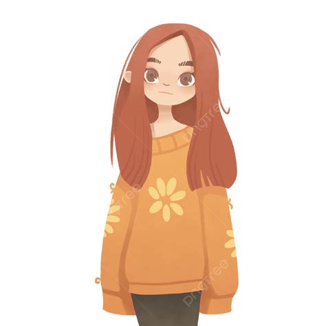 가을 소녀 한 사람 가을 가을 춘분 Png 일러스트 및 이미지 에 대한 무료 다운로드 Pngtree