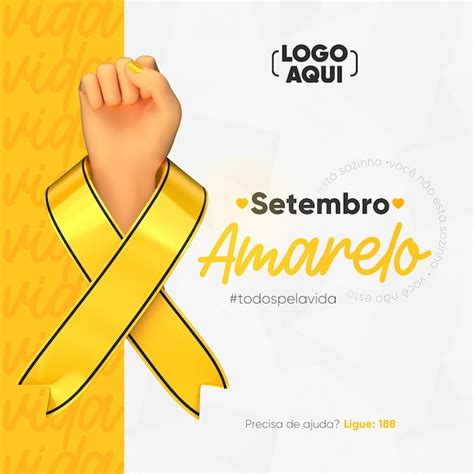Faixa Setembro Amarelo Imagens Download Grátis No Freepik