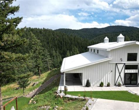 Single Slope Metal Building Barndominium