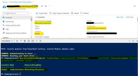Need Documentation On Managing Azure Front Door Premium Via Cli And