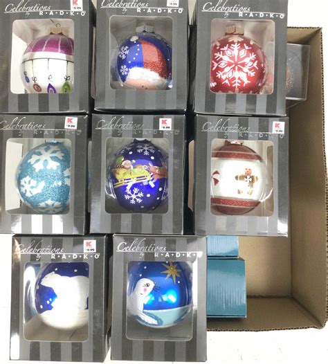 Lot Assorted Christmas Ornaments