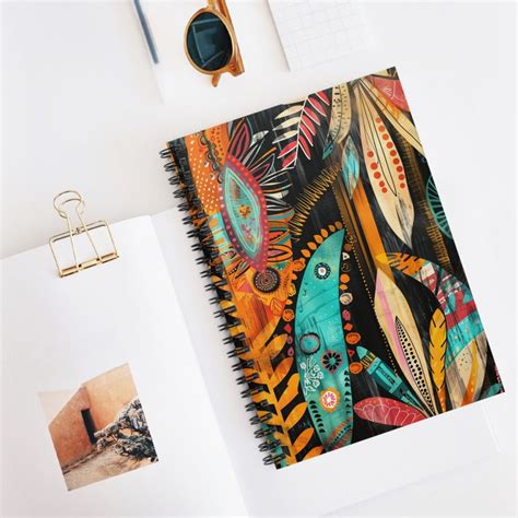 Contemporary Artistic Journal For Creative Writing Handmade Notebook
