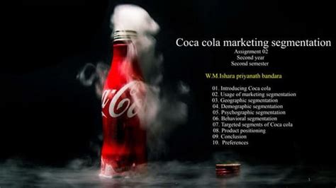 Segmentation Targeting And Positioning Of Coca Cola Pptx Marketing And Advertising Business