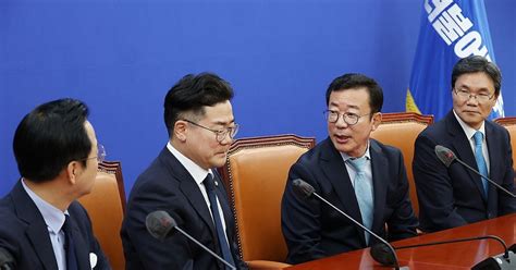박찬대 정무수석에 채상병특검법 거부권 행사하면 정국 파란종합