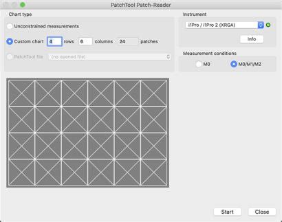 PatchTool Patch Reader Tool Custom Chart Mode