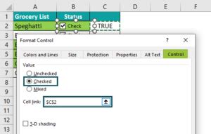 Checklist In Excel How To Make Create Step By Step Examples