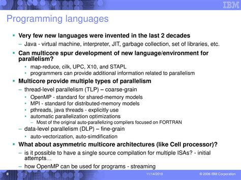 Software Enablement For Multicore Architectures Ppt Download