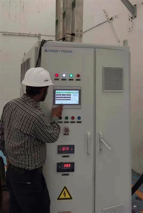 Our Engineer Is Installing And Debugging Rectifier For Customer😊