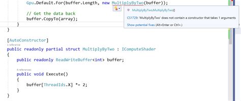 Two Errors When Trying The Given Sample Issue Sergio Computesharp Github
