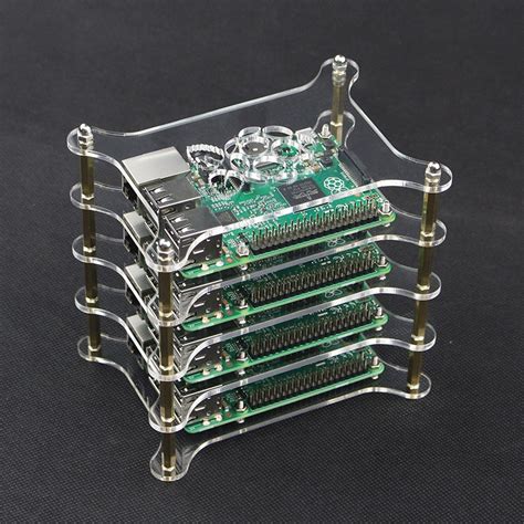 1999 Raspberry Pi Cluster Case 4 Tier Tinkersphere
