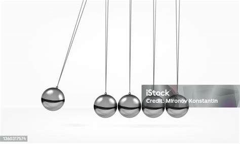스윙 구 금속 공 3d 사실적 벡터 일러스트와 뉴턴의 요람 진자 강철에 대한 스톡 벡터 아트 및 기타 이미지 강철 동업 시계추 Istock