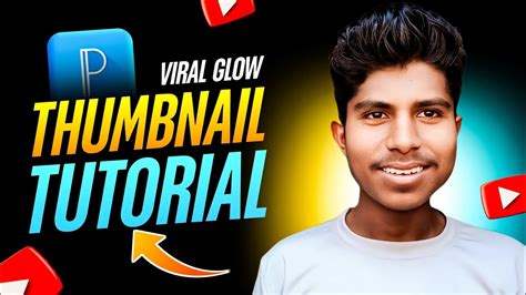How To Make Viral Thumbnail With Glow Effect Mobile YouTube
