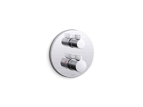 Kohler Modulo Recessed Thermostatic B S Trim And Valve Lever 78024t 4 Cp Polished Chrome Kohler