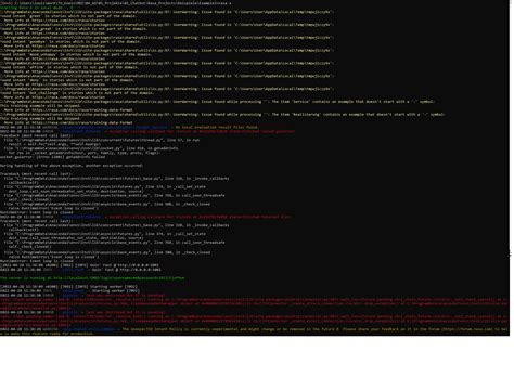 Error Running Rasa X On Windows Page 2 Deprecated Rasa X Community Edition Rasa