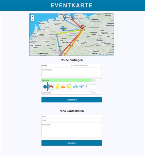 GitHub Jugendhackt Eventkarte Traveling Together To Big Events