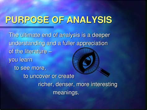 Ppt Literary Analysis Powerpoint Presentation Free Download Id 5120854