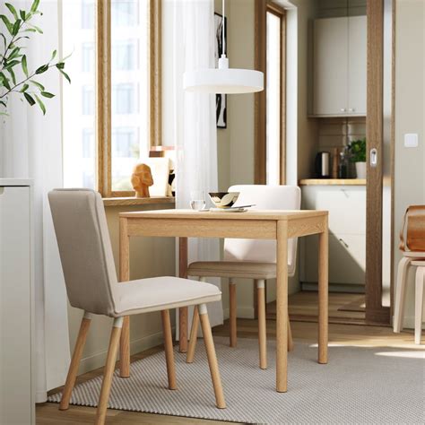Ikea Tonstad Mesa Extensible Chapa De Roble 31 1247 14x27 12