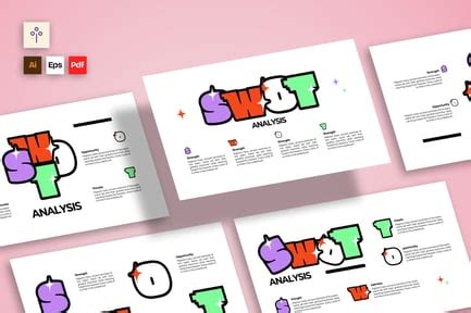 White Colorful Creative Swot Infographic 002 Infographics Ft White