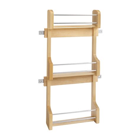 Rev A Shelf Kitchen Cabinet Door Mounted Shelf Storage Spice Rack Reviews Wayfair
