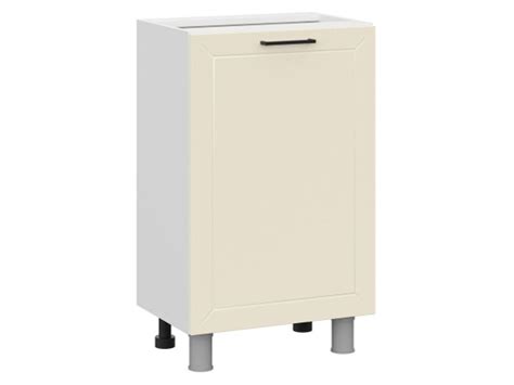 Кухонный модуль напольный стол Сектор с полками с доводчиками 50х34 6х82 4 см Белый