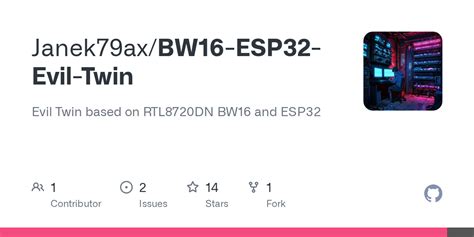 Github Janek79axbw16 Esp32 Evil Twin Evil Twin Based On Rtl8720dn Bw16 And Esp32