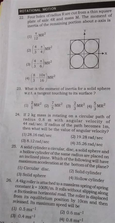 What Is The Moment Of Inertia For A Solid Sphere Wrt A Tangent Touchin