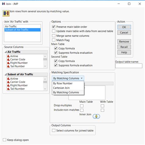 Solved How Can I Concatenate Columns From Different Jmp Files Jmp User Community