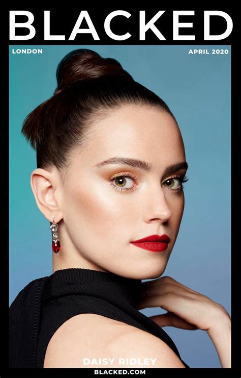 Daisy Ridley For Blacked Scrolller
