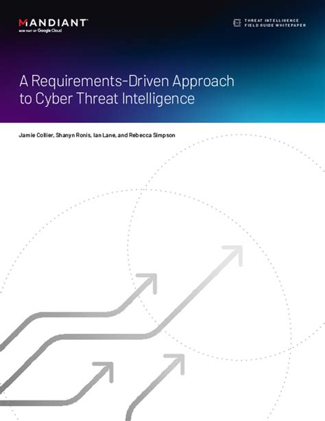A Requirements Driven Approach To Cyber Threat Intelligence