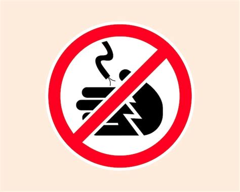 Premium Vector Electrical Naked Wire Warning Sign Do Not Touch Red