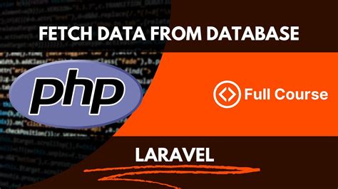 Fetch Data From Database Youtube