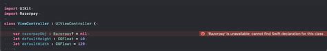Use Of Undeclared Type Razorrpay Issue Razorpay Razorpay Pod GitHub