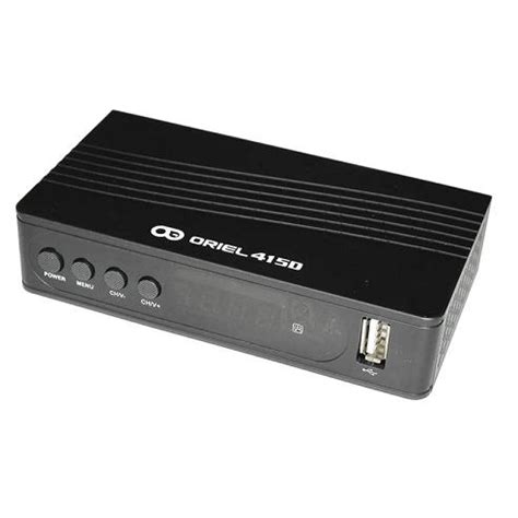 Цифровая ТВ приставка Oriel 415D ресивер с тюнером DVB-T2/C – купить в ...