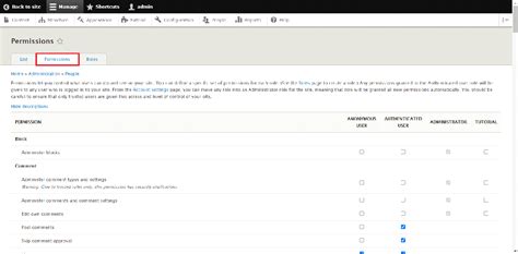 Managing Users Roles And Permissions In Drupal Tmdhosting