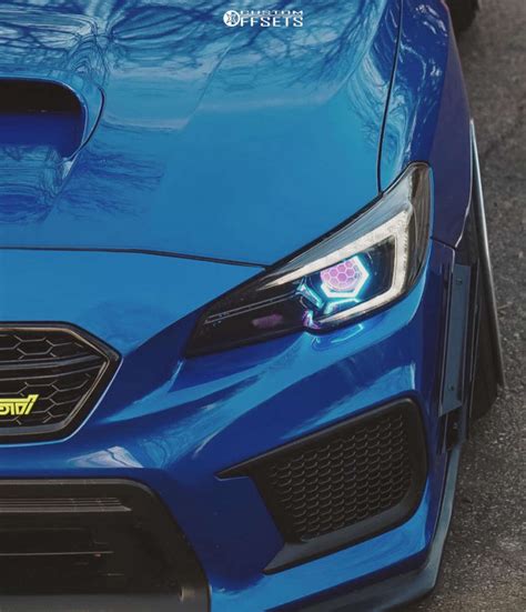 2018 Subaru Wrx Sti With 18x105 0 Heritage Asan And 22535r18 Federal