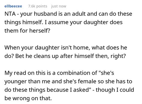 “aita For Telling My Husband My Daughter Doesnt Have To Accommodate