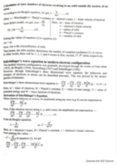 Solution Chemistry Lesson 4 Derivation Of The Equation Of Eneregy For