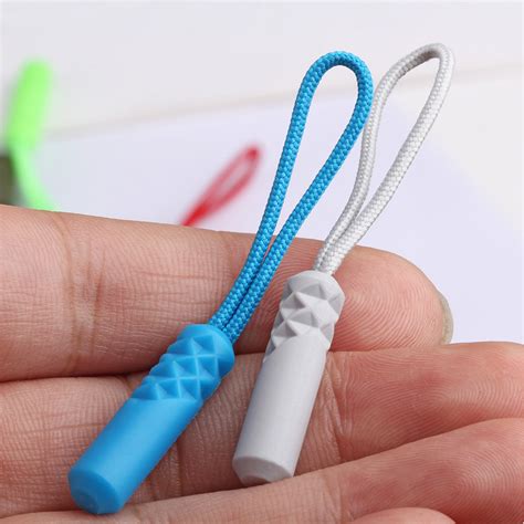 10PCS Zipper Pull Zipper String Hot Cord Rope Pullers Bag Lock Puller Shopee Malaysia