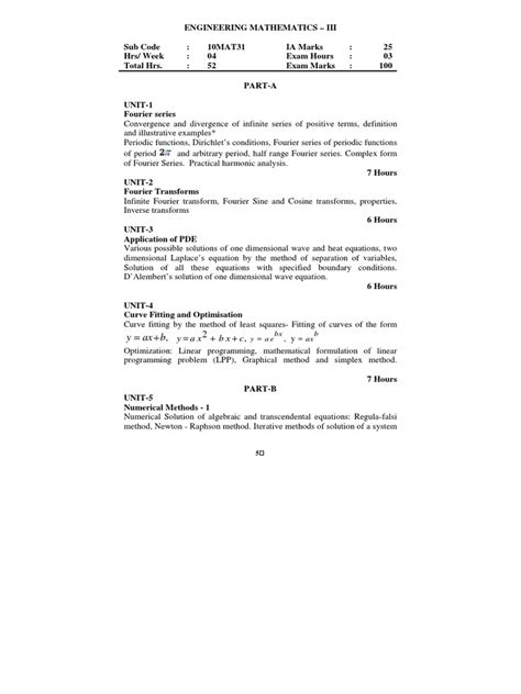 Vtu 2010 Scheme Electronics And Communication Engineering Syllabus Pdf Pdf