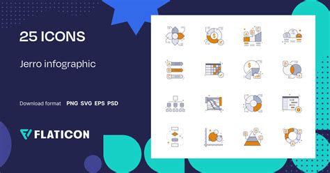 Jerro Infographic Icon Pack 25 Svg Icons