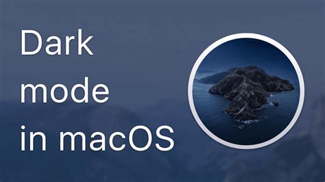 How To Enable Dark Mode In Macos Complete Guide Nektony