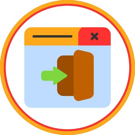 Logout Vector Icon Design 26038010 Vector Art At Vecteezy